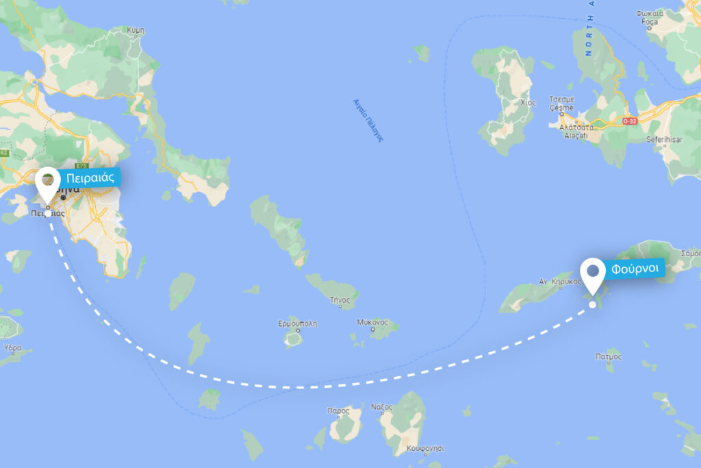 Πειραιάς -> Φούρνοι Ακτοπλοϊκά & Δρομολόγια (2026) - Simferry